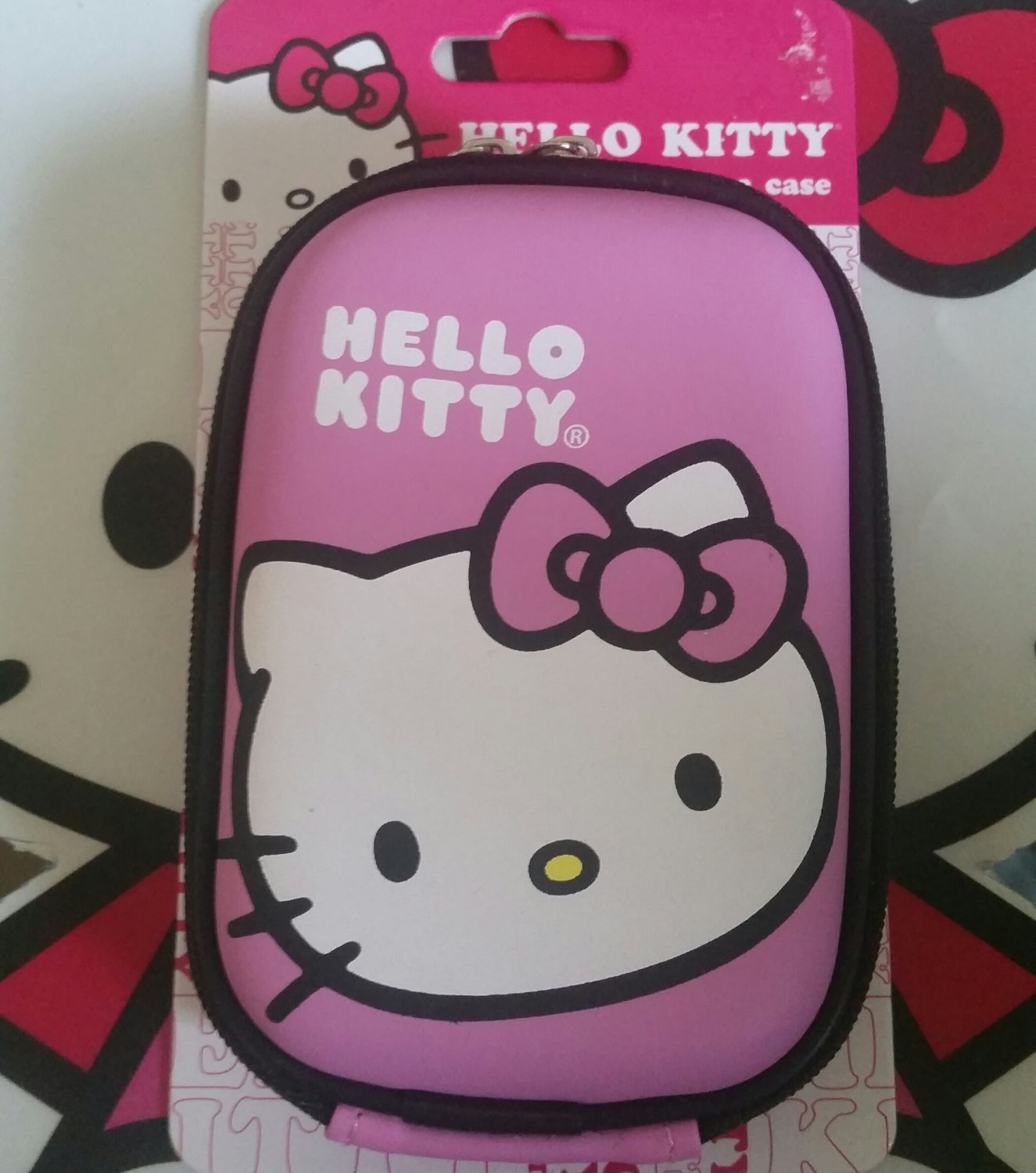 Hello Kitty Pink Hard Shell Camera Case