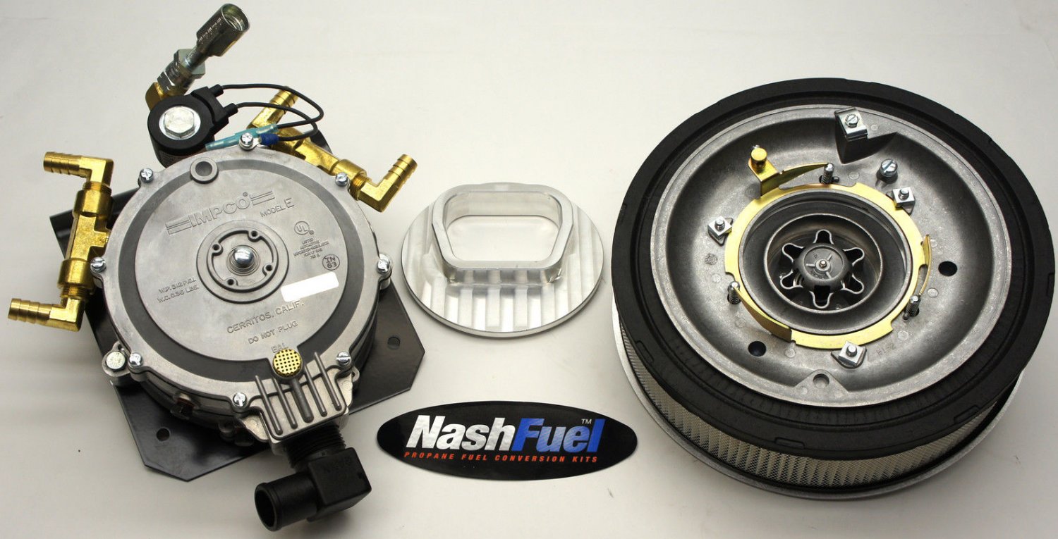 TOYOTA 22R COMPLETE IMPCO DUAL FUEL CONVERSION KIT CARBURETOR LPG ...