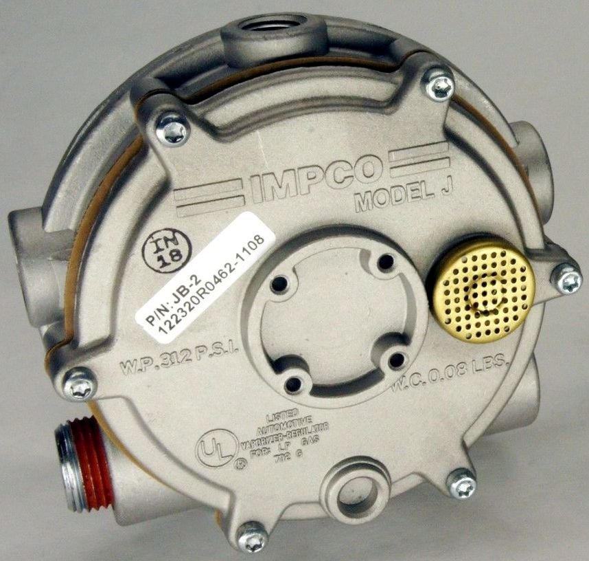 IMPCO MODEL JB-2 PROPANE CONVERTER REGULATOR SILICONE VAPORIZER ...