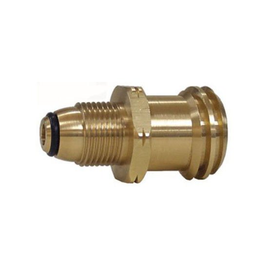 CONVERT OLD STYLE PROPANE TANK EXTERNAL ACME THREAD SOFT NOSE POL BBQ ...