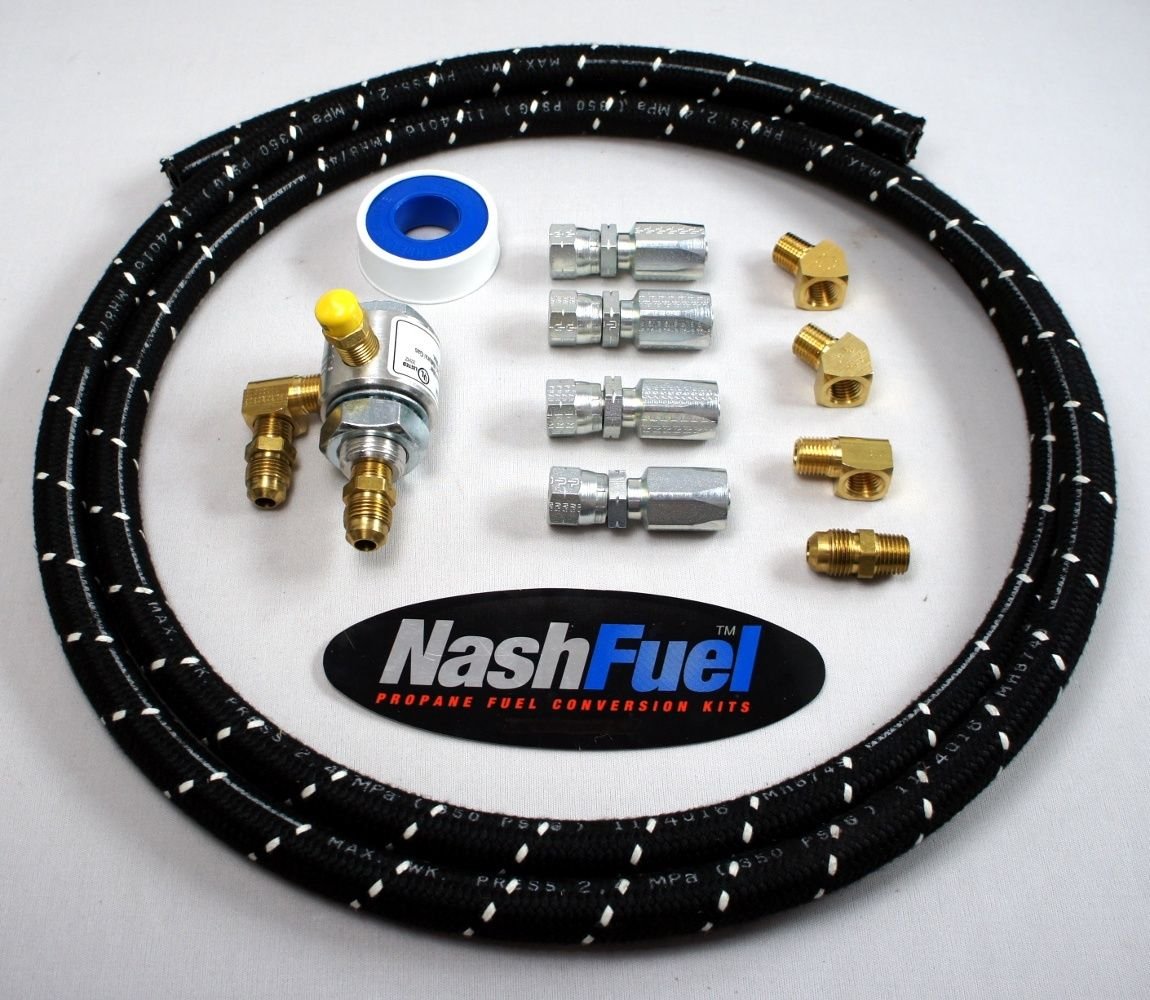 TANK TO REGULATOR PROPANE HOSE SUPPLY KIT AUTOGAS FLARE LPG LIQUID ...