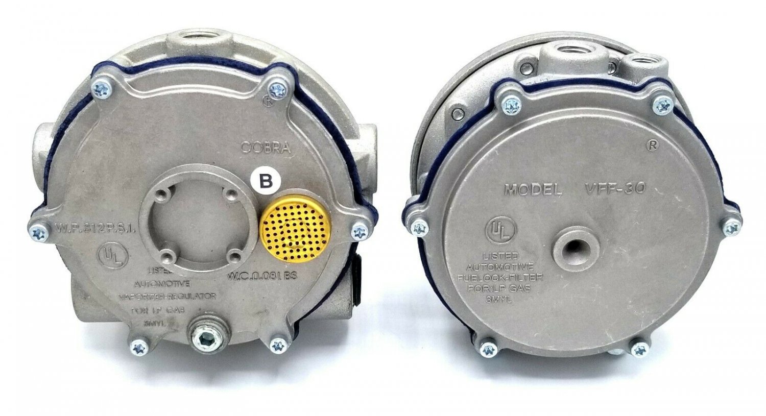 COBRA VFF30-2 PROPANE REGULATOR CONVERTER LOCKOFF FORKLIFT FORK IMPCO ...