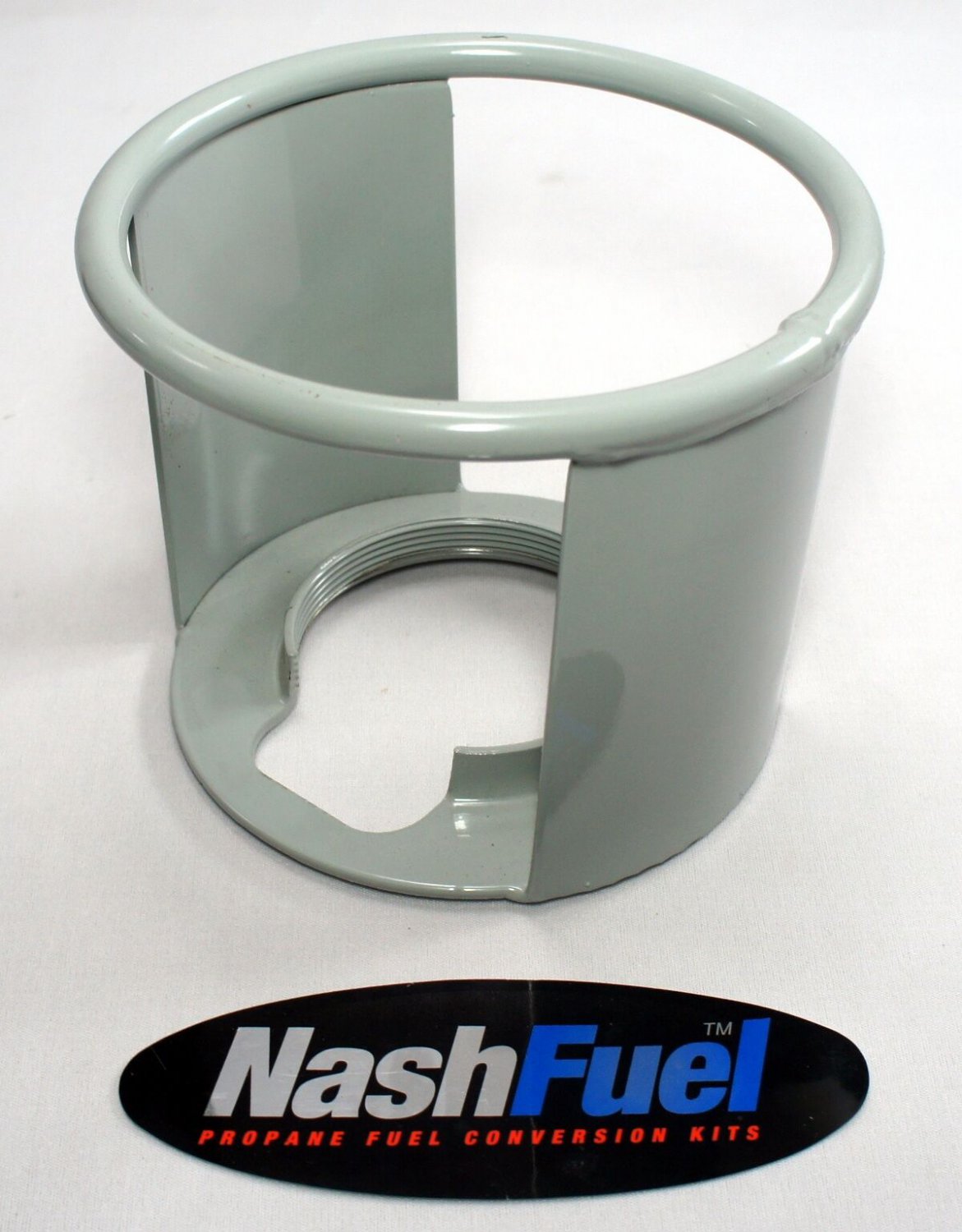 100lb Propane Tank Steel Cap Multi-valve Safely Transport 3-1/2" Thread ...