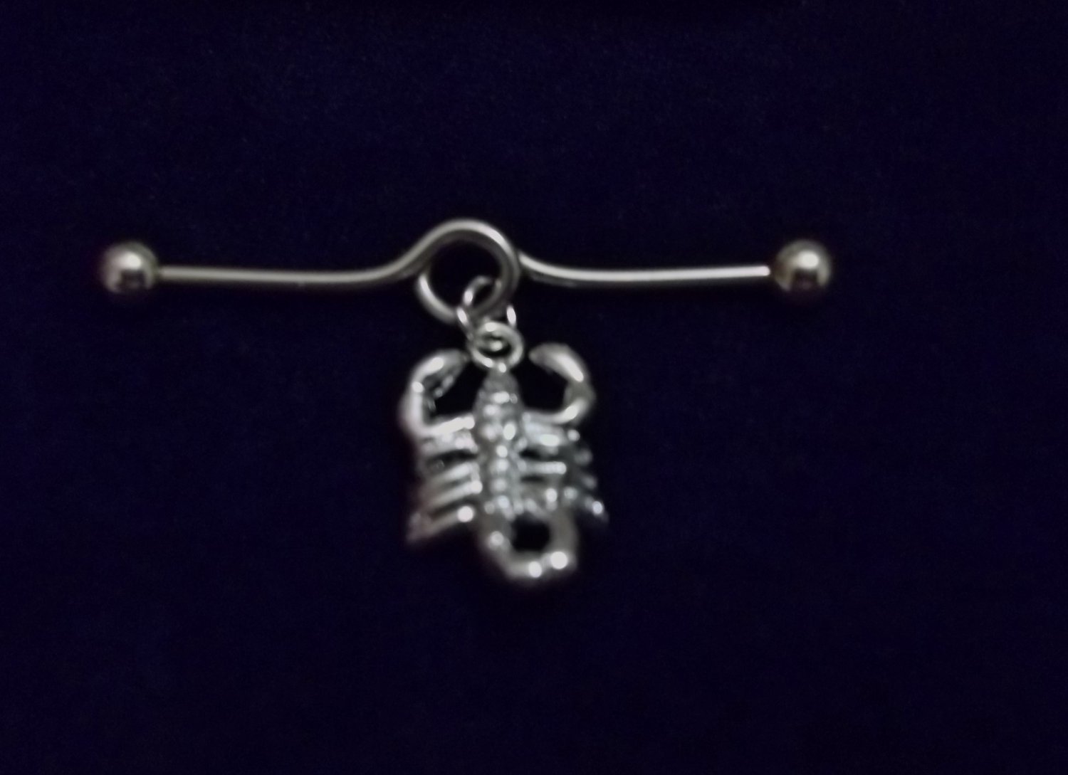 *SCORPIO Loop Industrial Bar Piercing 14G*
