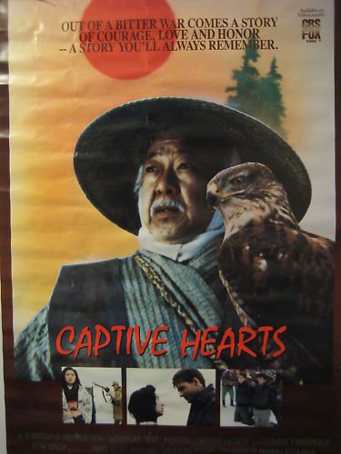 CAPTIVE HEARTS,DVD MOVIE POSTER,1987