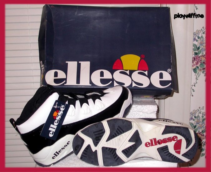 Ellesse Men's Athletic Shoes - Size 10 - White/Black