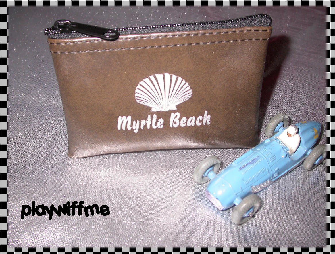 Zippered Mini Bank Money Coin Deposit Bag