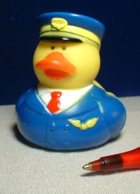 Pilot Rubber Ducky - Captain