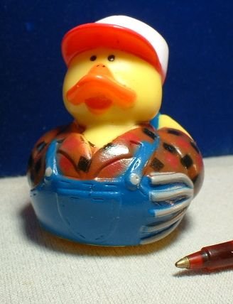 Farm Rubber Ducky - Farmer