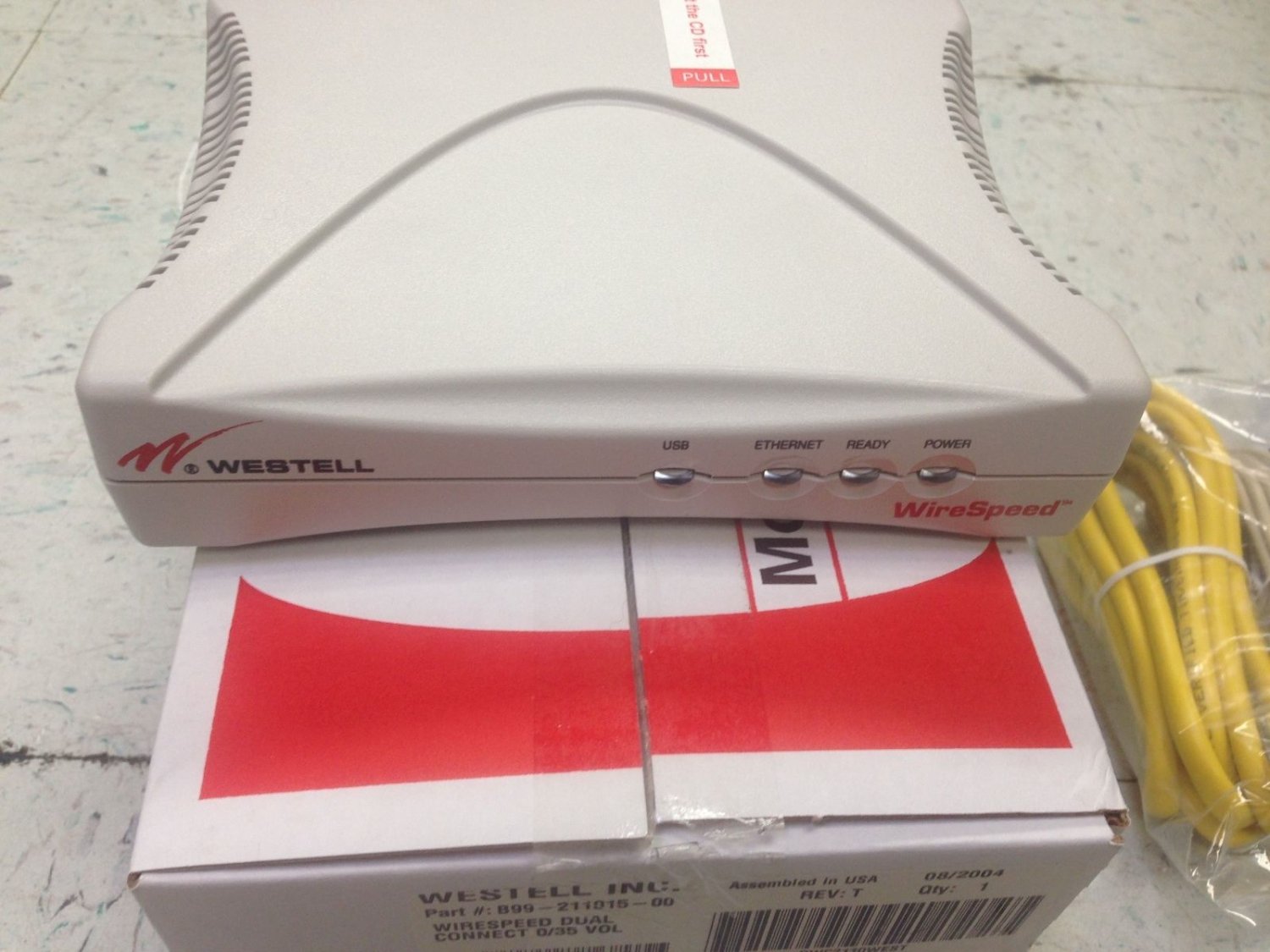 Westell #A90-210015-04 Wirespeed DSL Modem