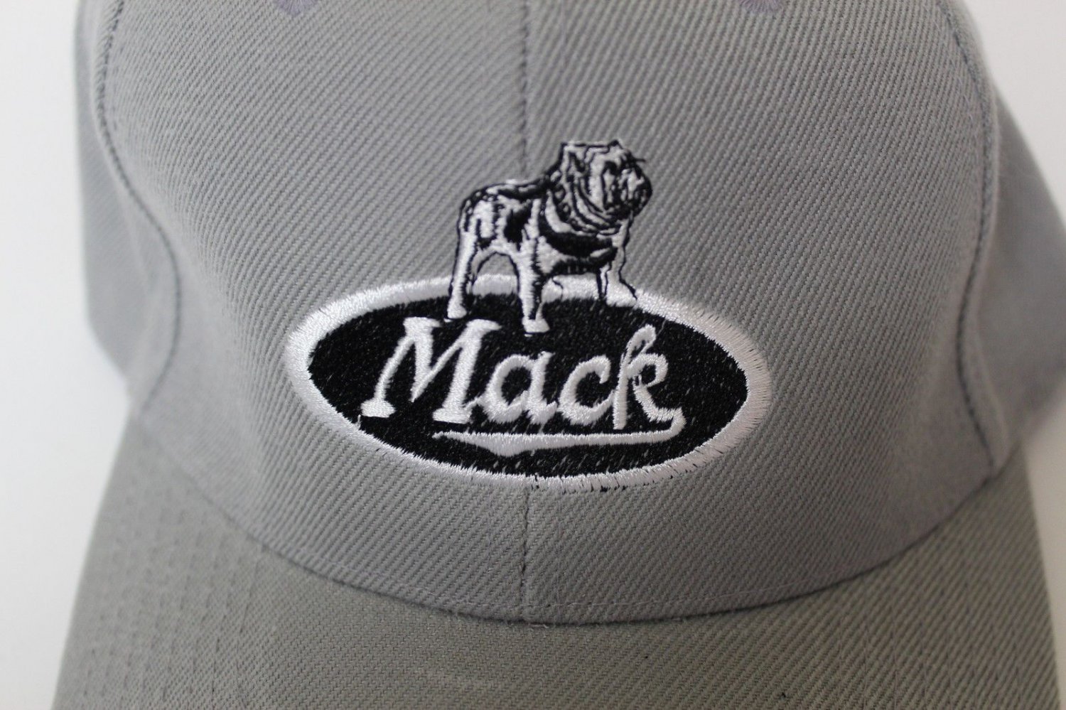 Mack Trucks Grey Embroidered Baseball Cap