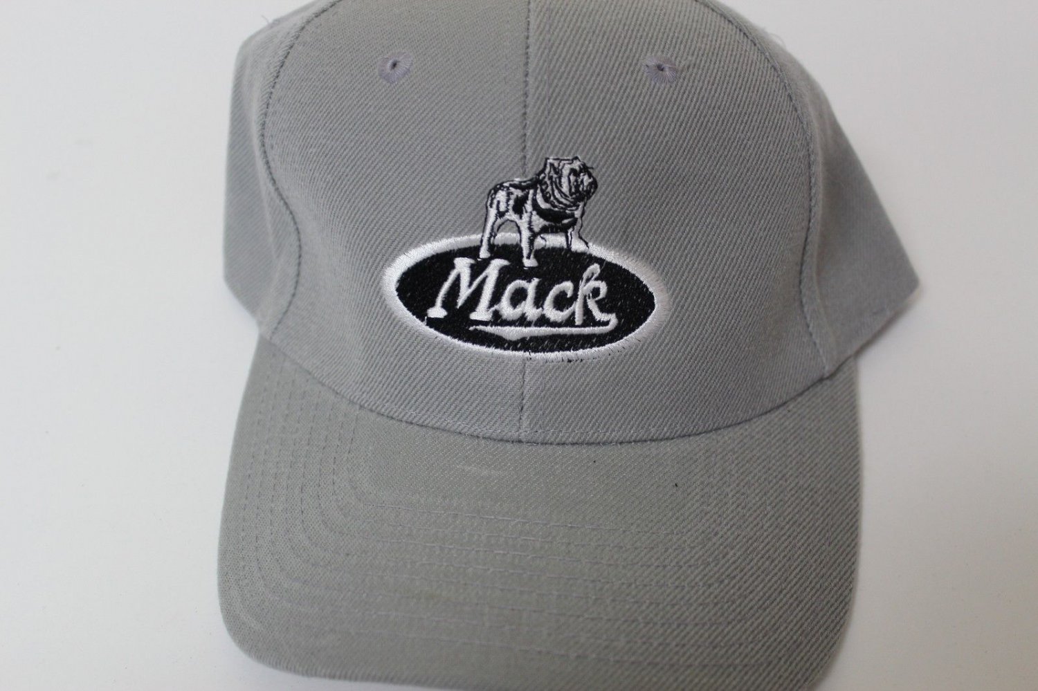 Mack Trucks Grey Embroidered Baseball Cap