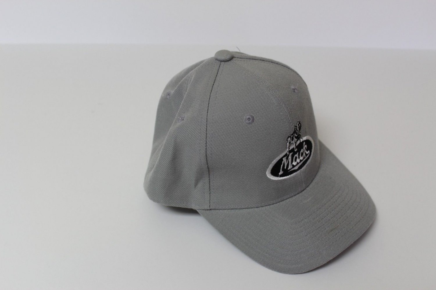 Mack Trucks Grey Embroidered Baseball Cap