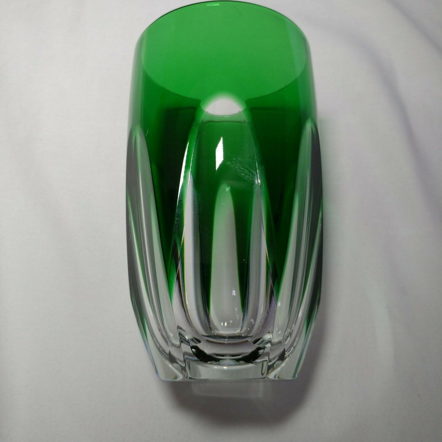 Faberge | Crystal Emerald Green Glass