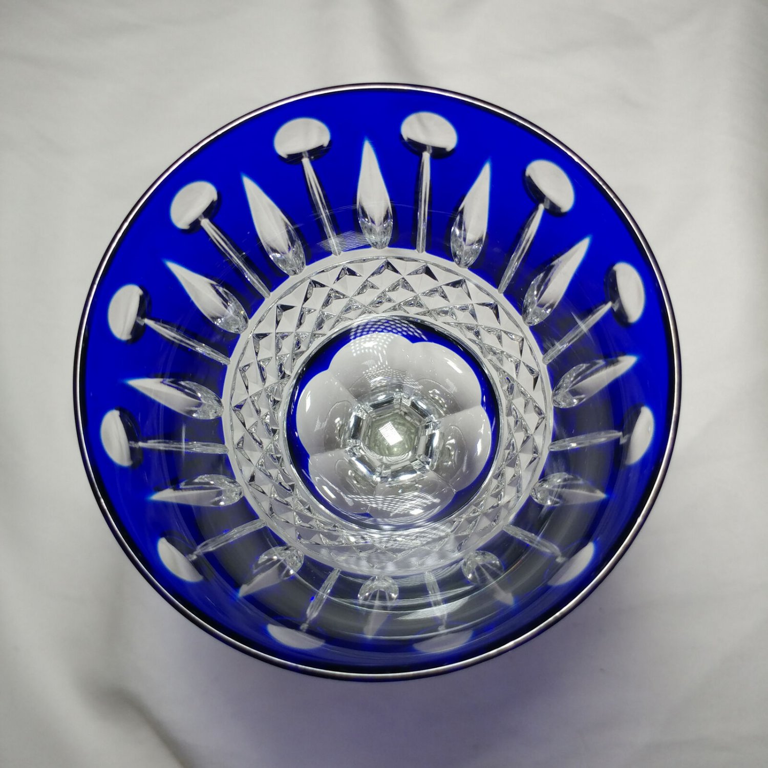 Faberge Xenia Crystal Glasses 7 3/8" Tall