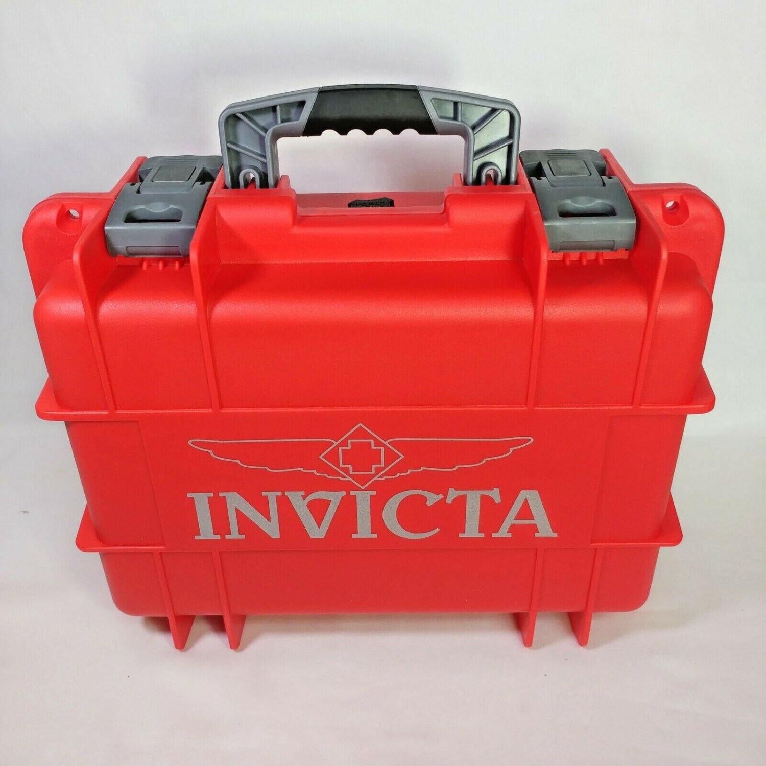 Invicta Red Colored Waterproof Impact Case for 8 watches