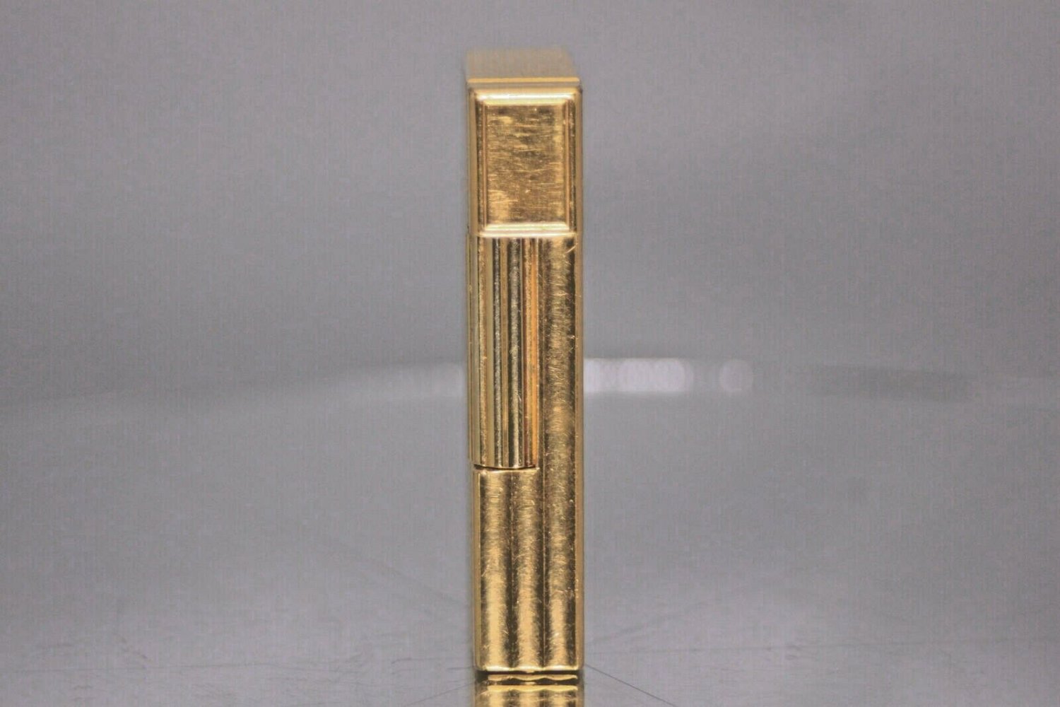 ST Dupont Gold Plated Diamond Pattern Gatsby Lighter