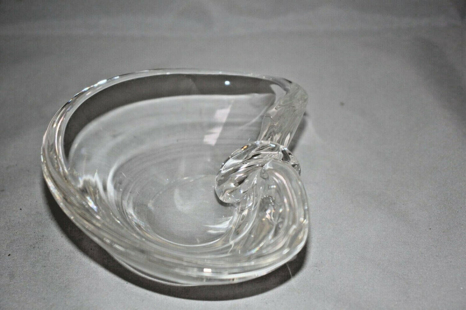 Steuben Glass Ashtray Mid Century Modern
