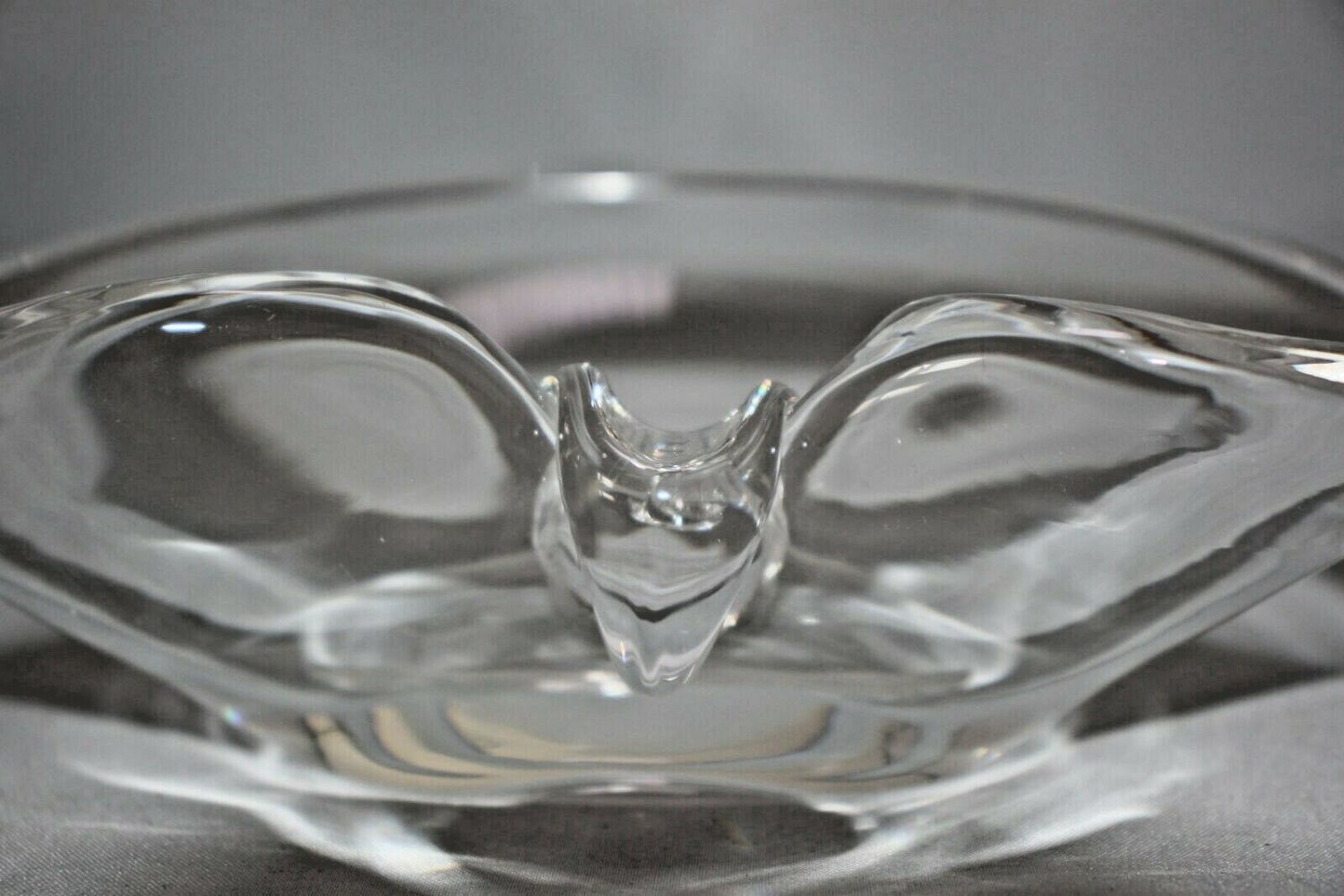 Steuben Glass Ashtray Mid Century Modern