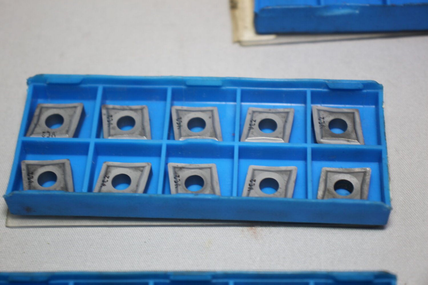 Assorted Carbide Inserts of Partially Filled Boxes | Kit #018