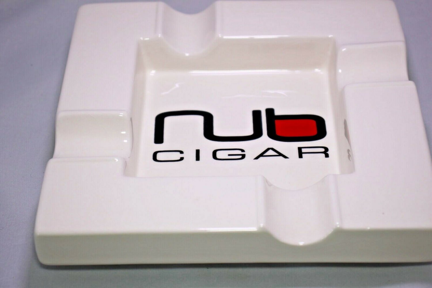 Nub Square 4-Finger Ashtray NIB