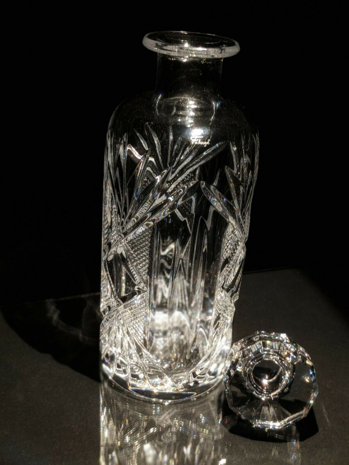 Faberge Crystal Monte Carlo Vodka Decanter
