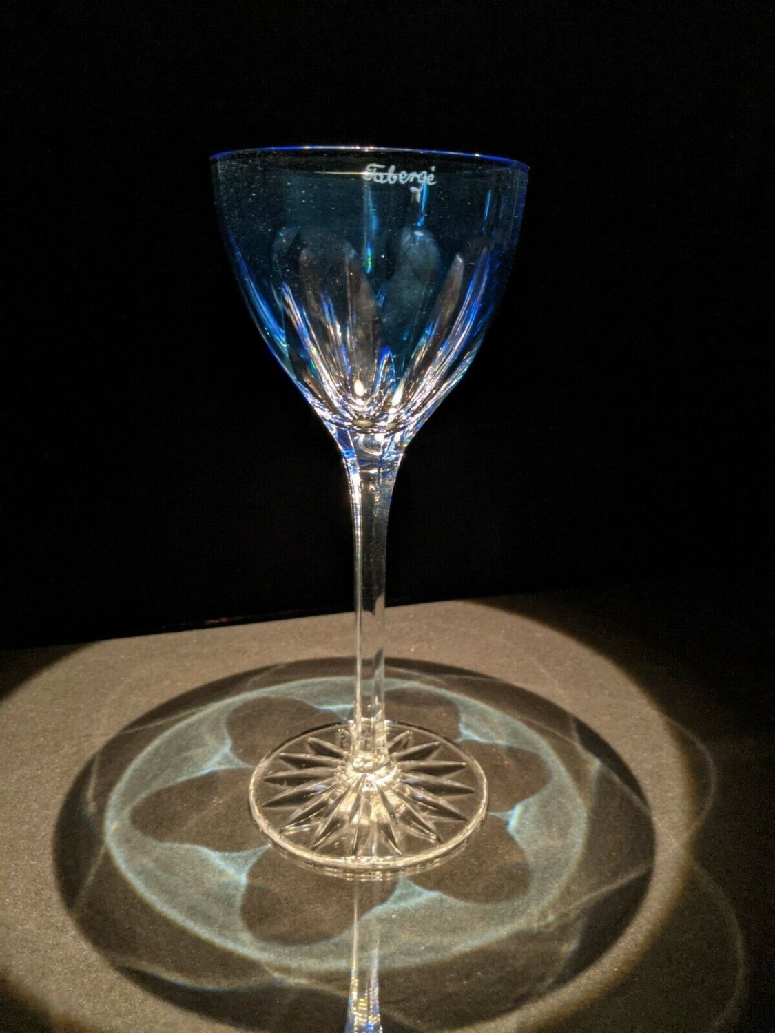 Faberge Wine Glasses Set of 4 in original presentation case