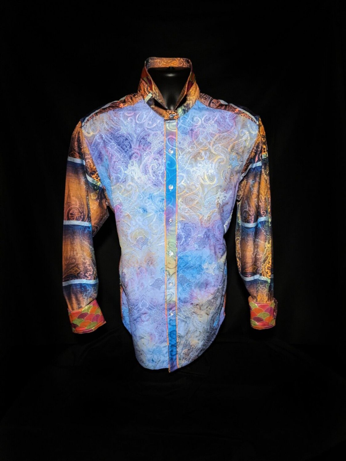 Robert Graham Limited Edition Long Sleeve Large Size Shirt