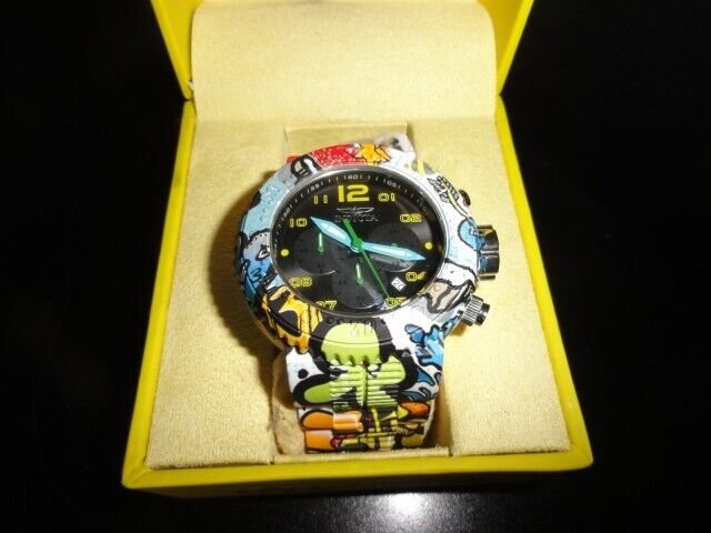 Invicta Graffiti Pro Diver Chronograph Quartz Men's Watch 52 mm