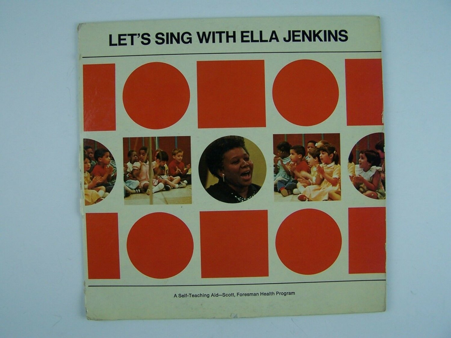 Ella Jenkins - Let's Sing With 10" Vinyl Record Album CTV-142227