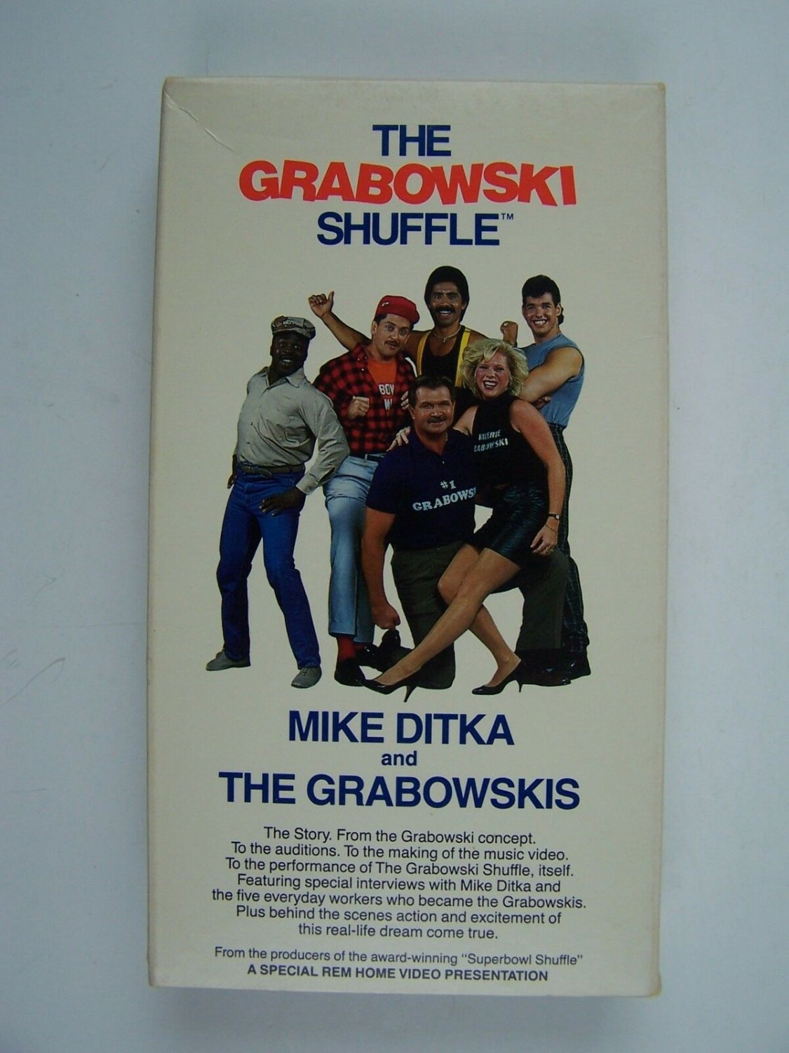 The Grabowski Shuffle VHS Video RARE Mike Ditka