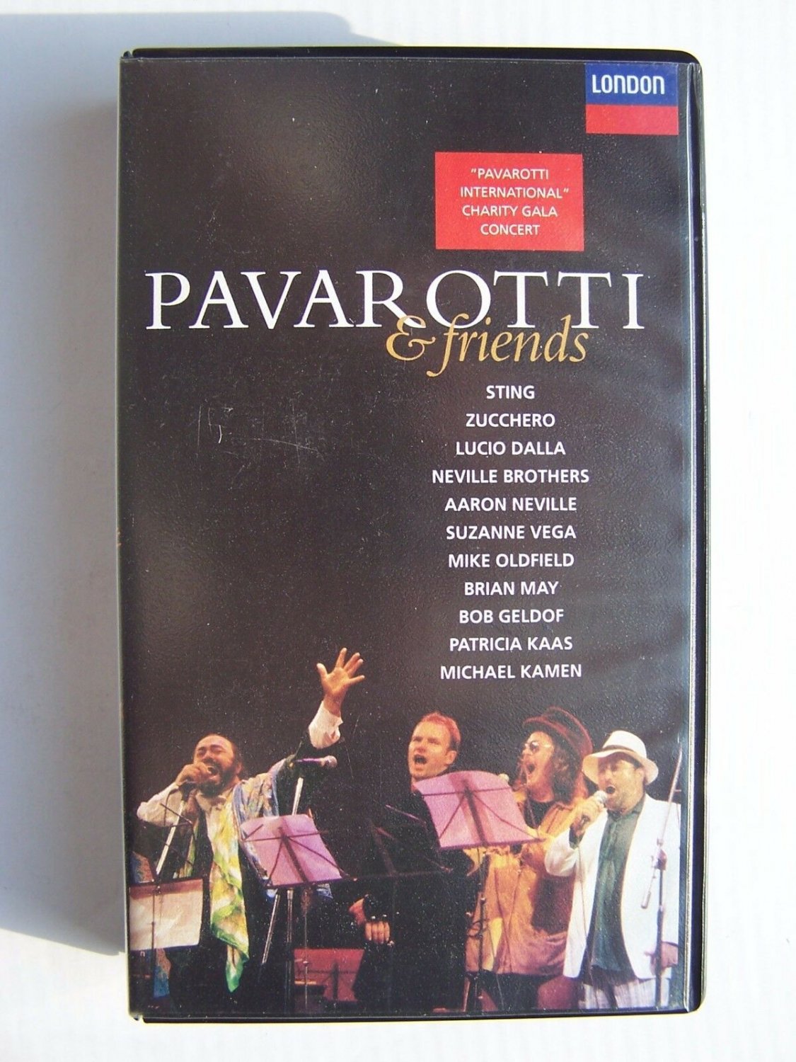 Pavarotti and Friends VHS Video Tape
