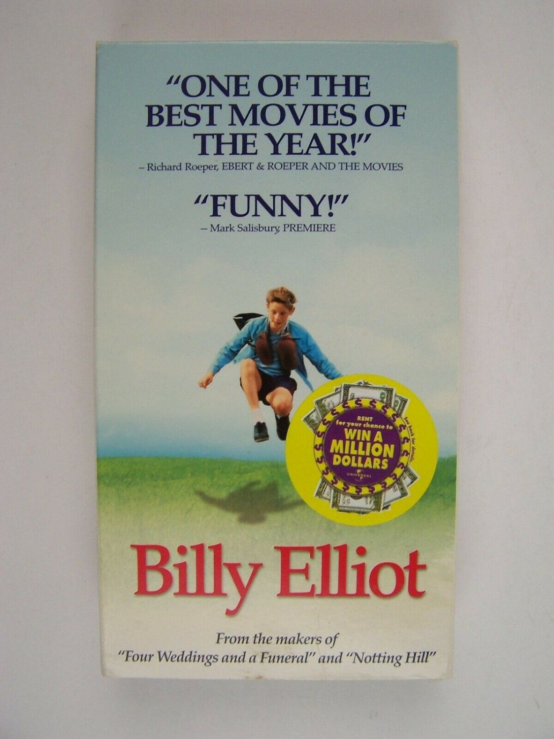 Billy Elliot VHS Video Tape