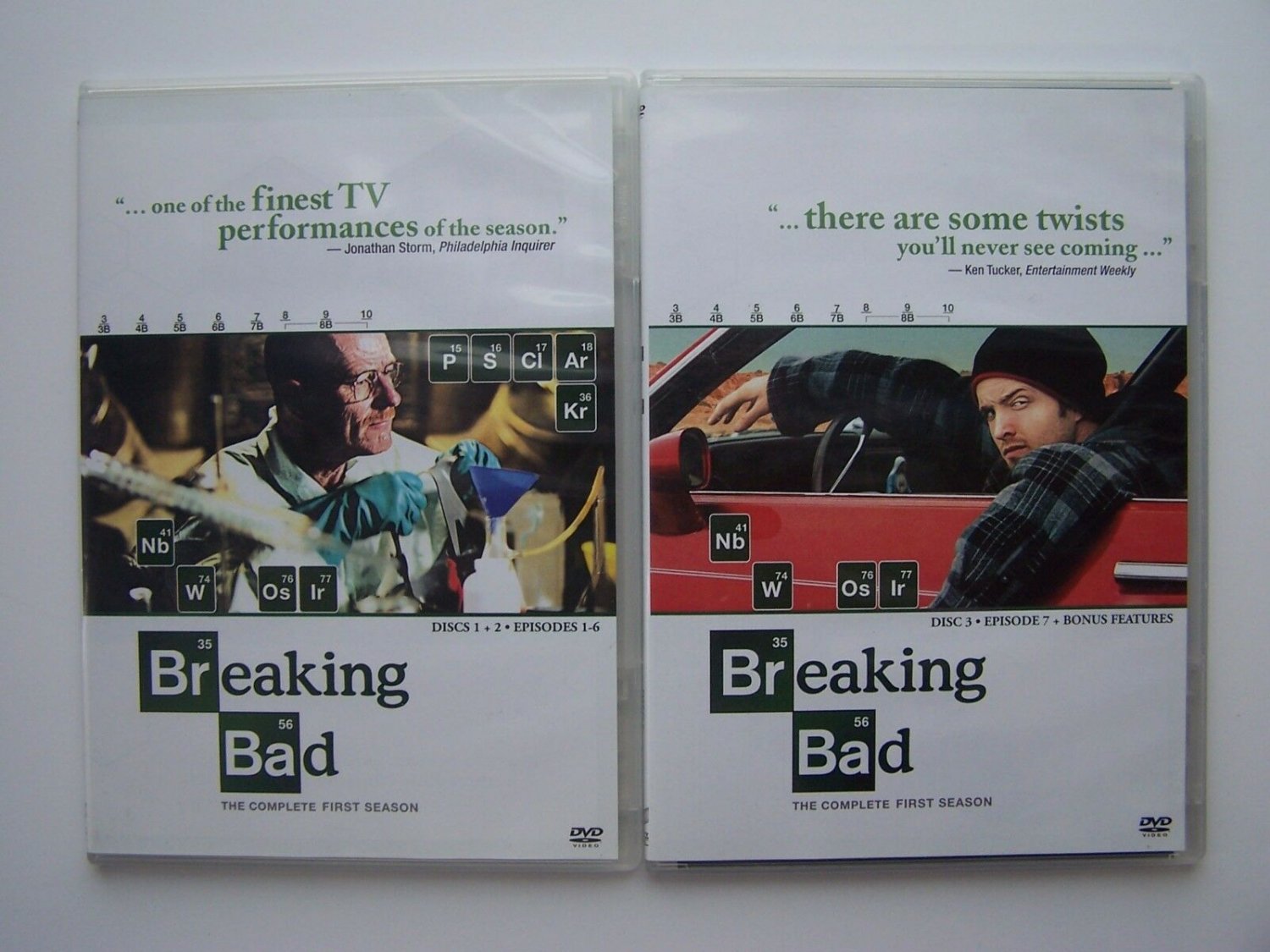 Breaking Bad: Complete Season 1 DVD 2008