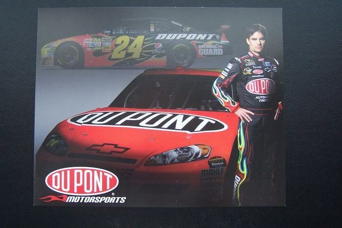 Jeff Gordon NASCAR Hero Card