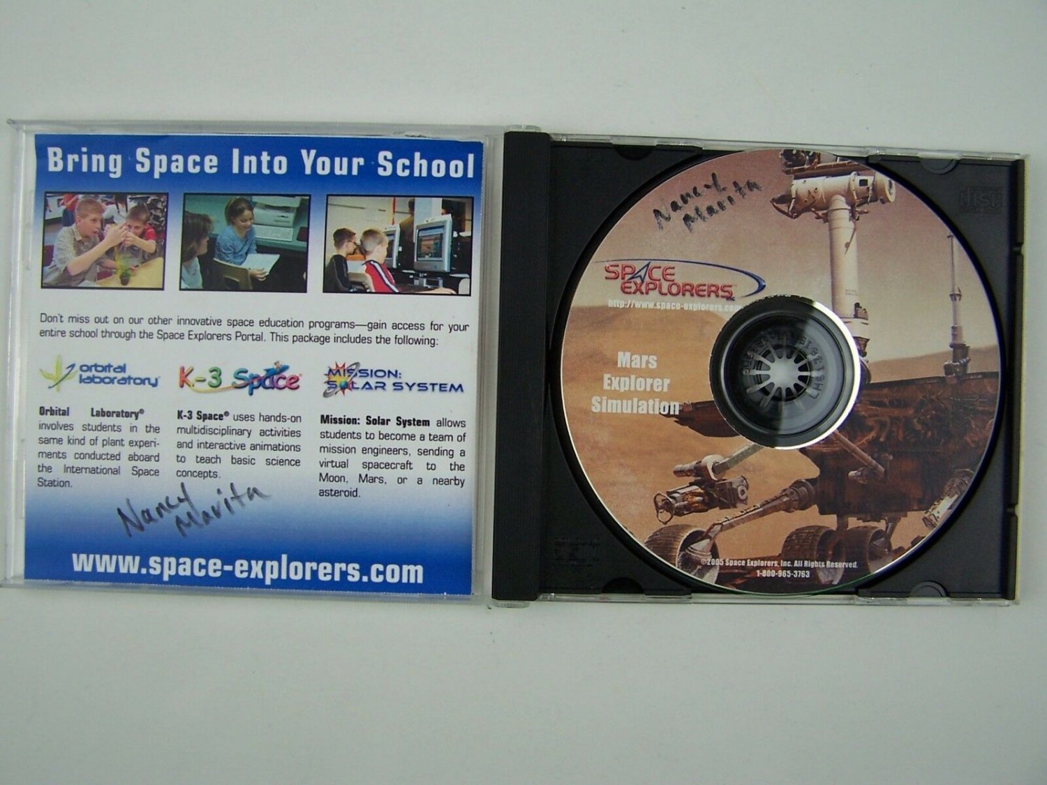 Space Explorers Mars Explorer Simulation PC CD-ROM