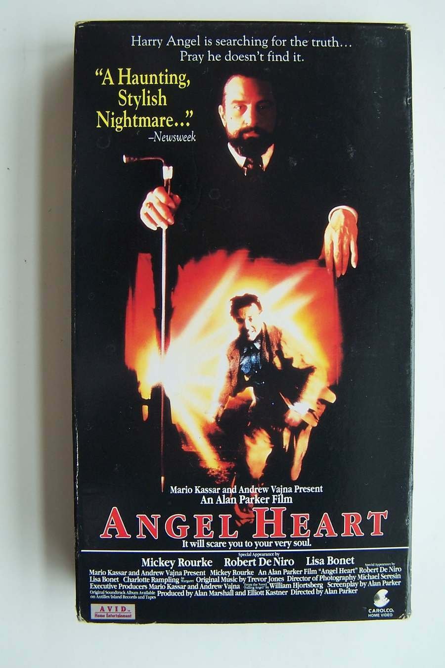 Angel Heart VHS Video Tape 1987