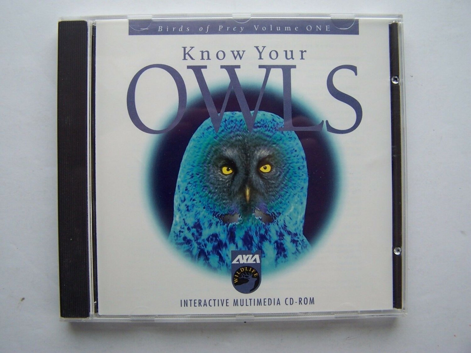 Know Your Owls, Birds Of Prey Vol 1 Multimedia PC CDROM 1995 Axia ...