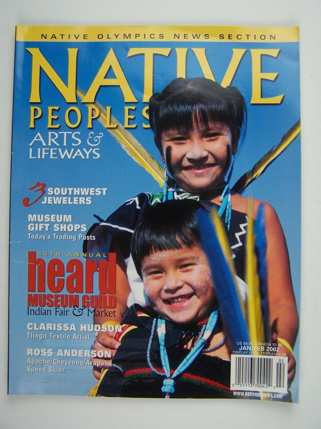 Native Peoples Magazine Vol XV No 2 January/February 2002