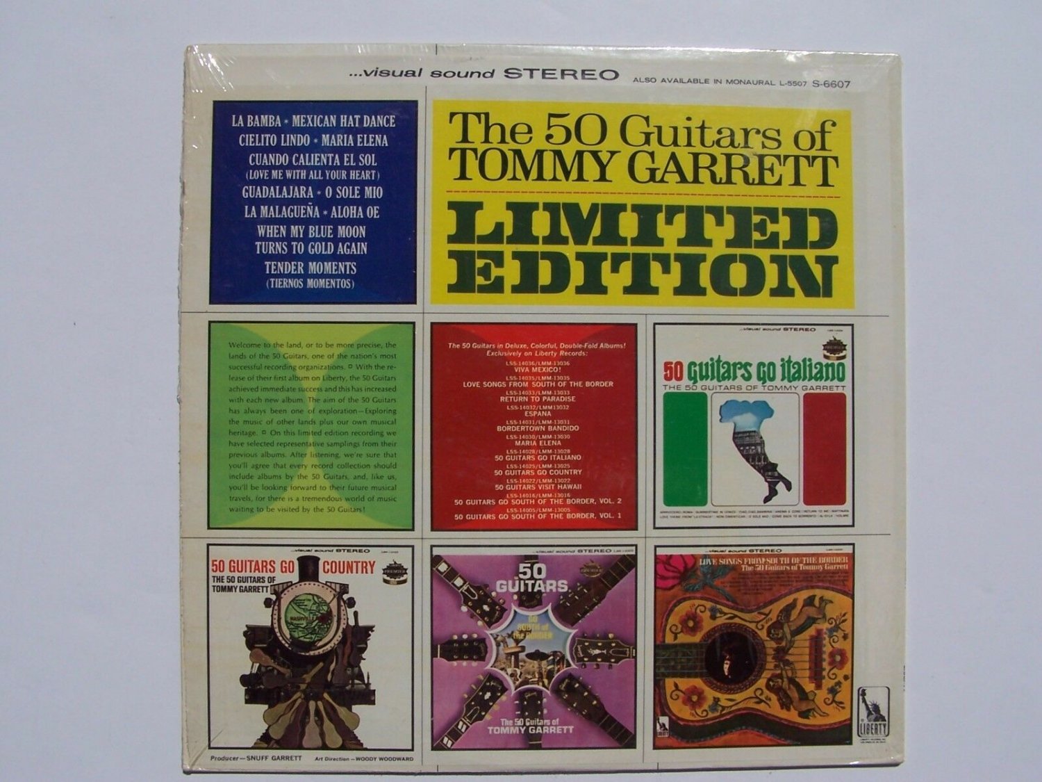 50 Guitars Of Tommy Garrett - 50 Guitars Limited Edition Vinyl LP ...