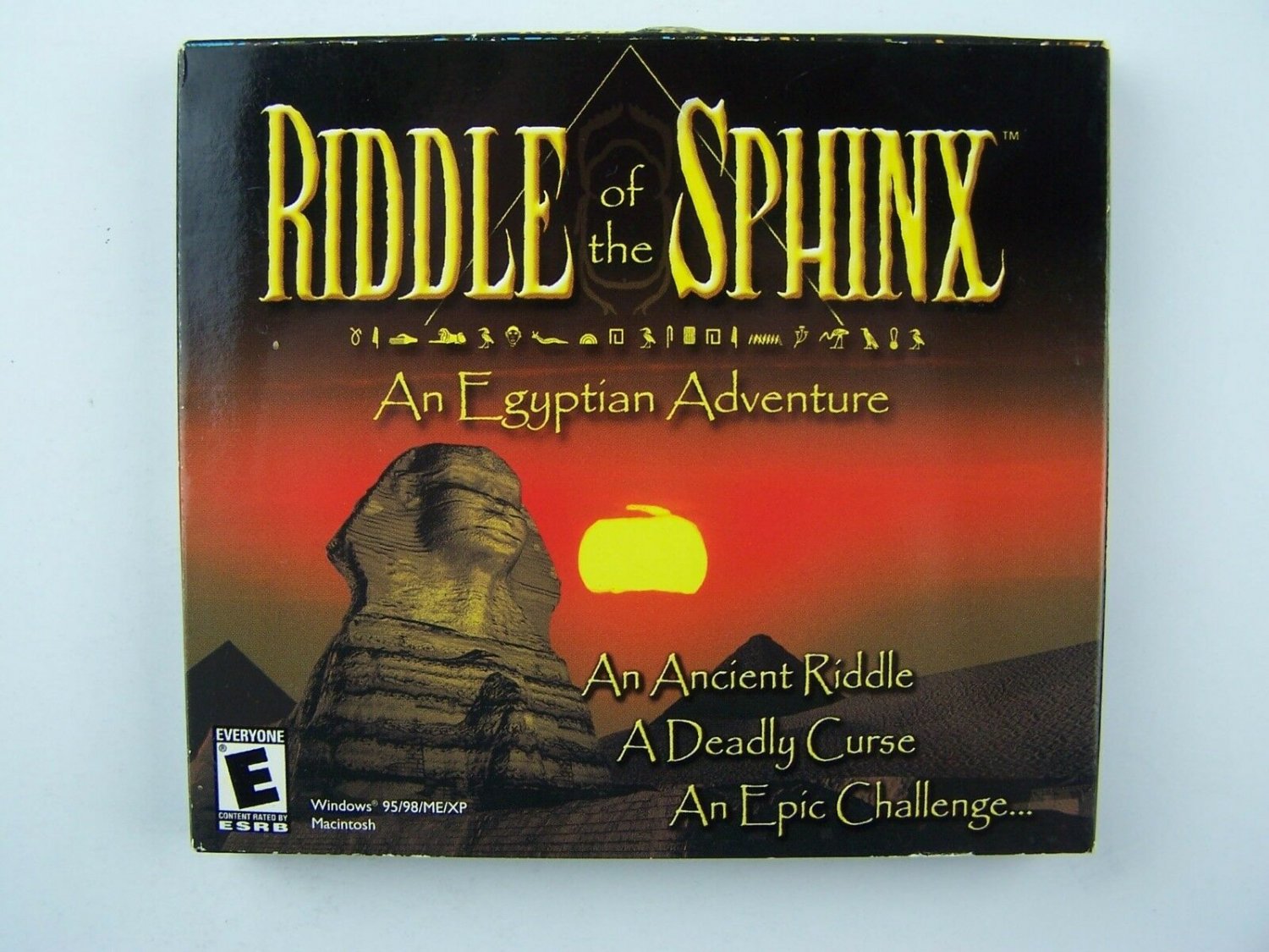 Riddle of the Sphinx: An Egyptian Adventure PC CD Game New Sealed