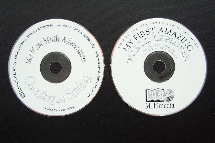 DK Multimedia My First World Explorer & Math Adventure PC CD Game