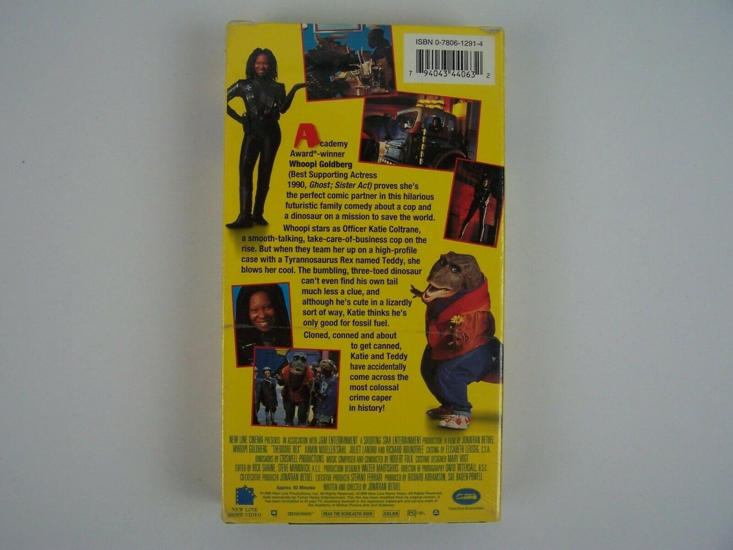 Theodore Rex VHS Whoopi Goldberg, Armin Mueller-Stahl