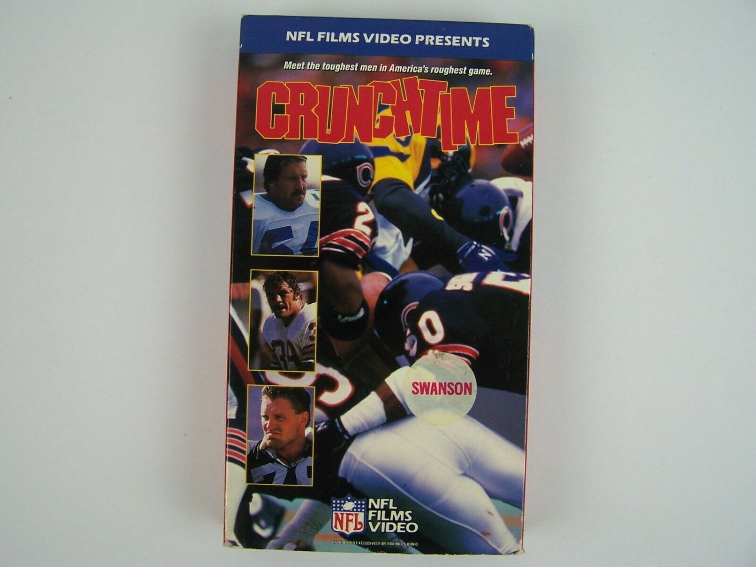 NFL Films Football Crunchtime VHS Video Tape