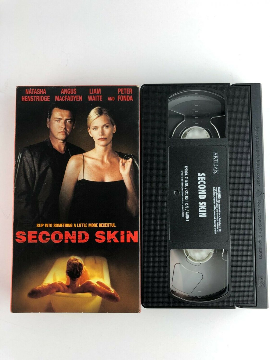 Second Skin VHS Video Tape Natasha Henstridge