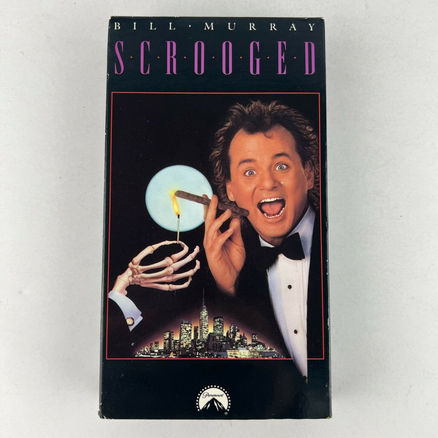 Scrooged VHS Video Tape