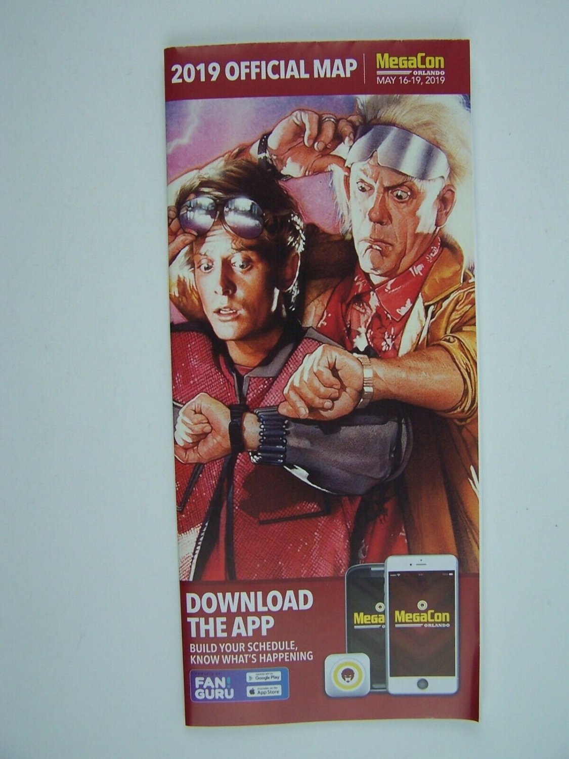 MegaCon Orlando 2019 Official Floor Map Brochure