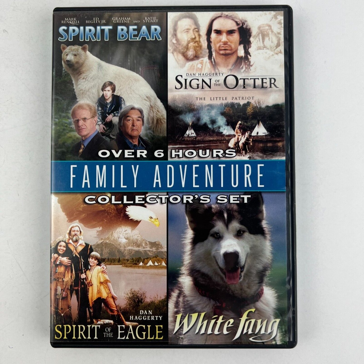 Family Adventure DVD Set Spirit Bear/Sign of the Otter/Spirit of the ...