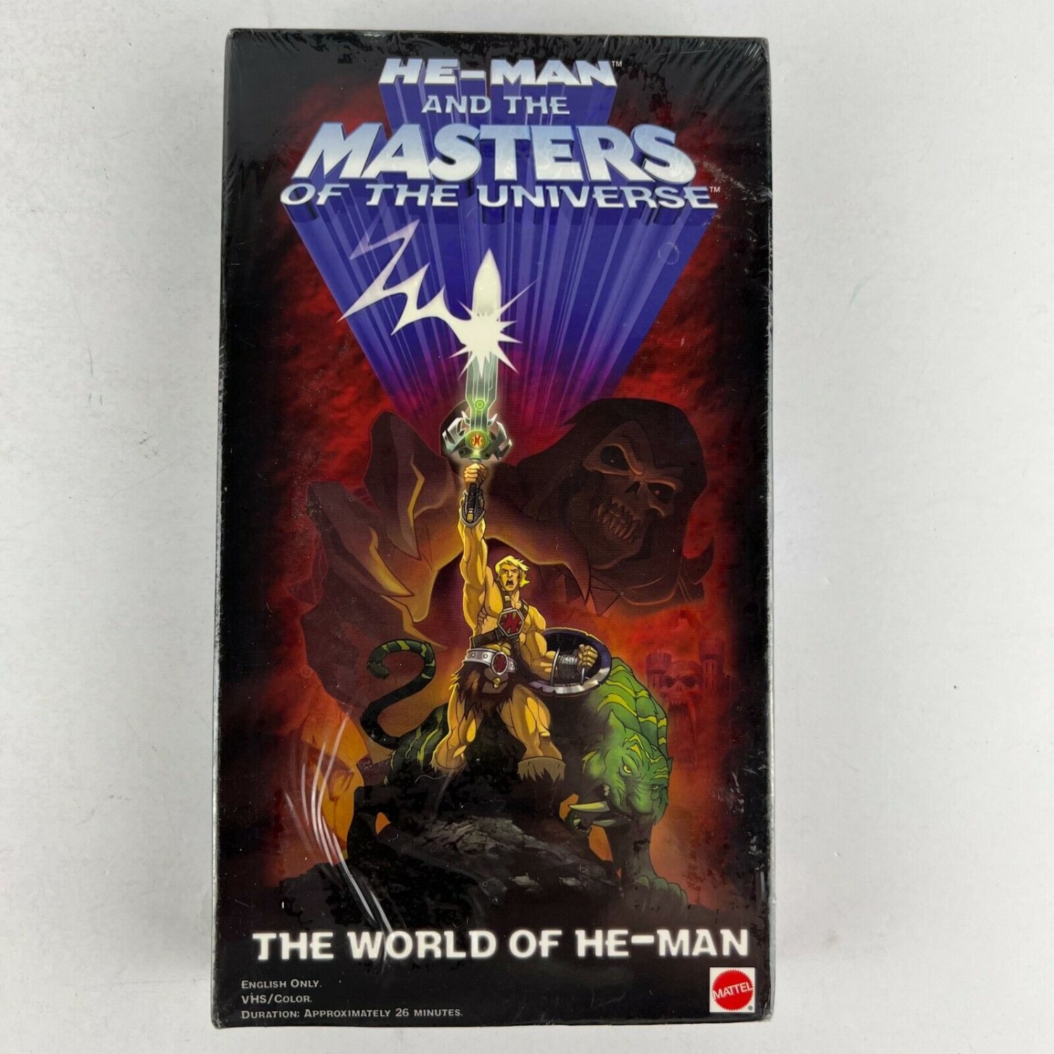 He-Man And The Masters Of The Universe World Of He-Man VHS Video Tape ...