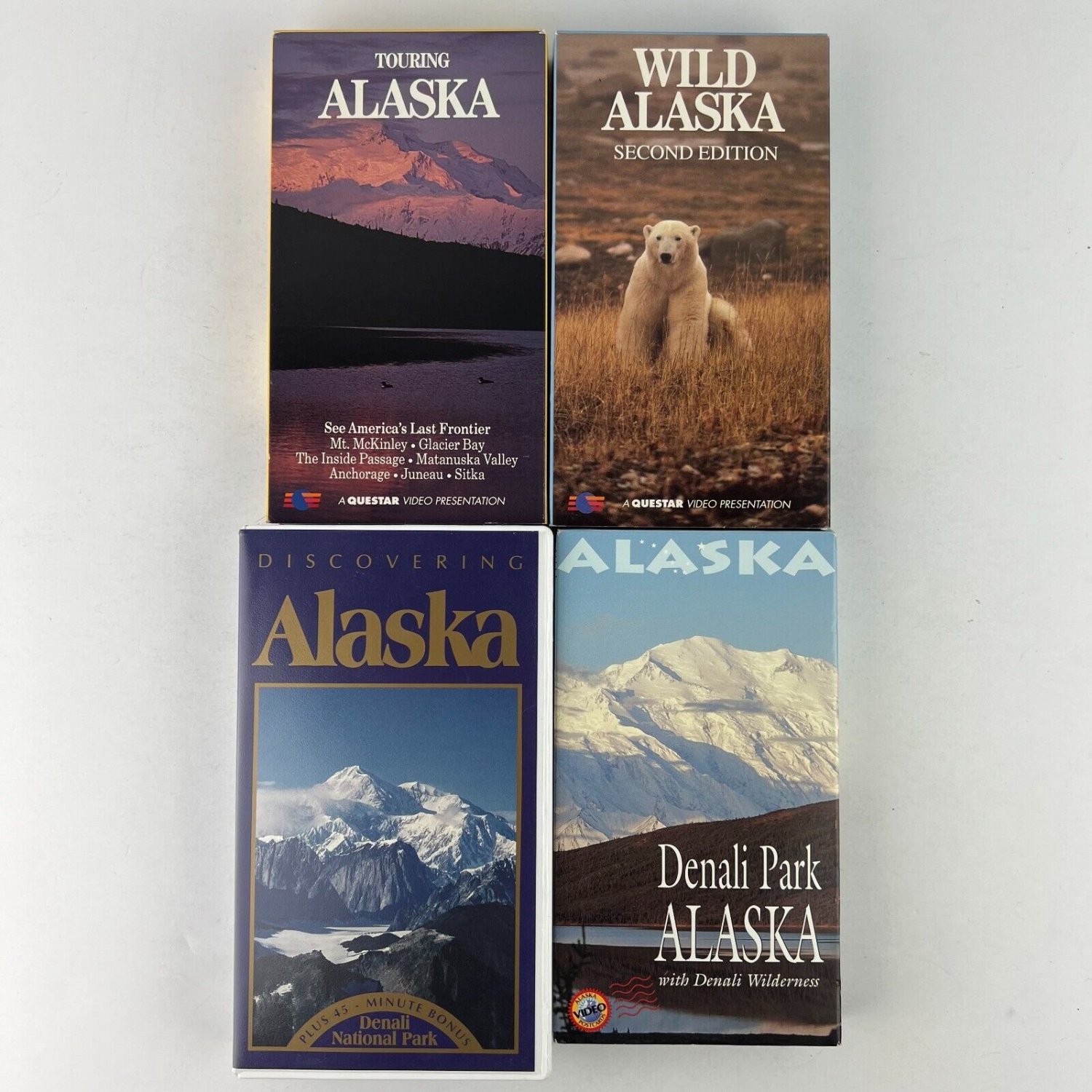 Alaska 4 VHS Tape Lot
